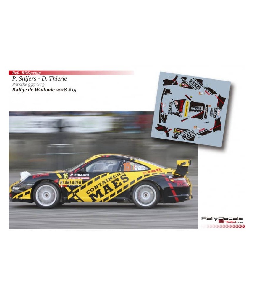 My Models - Decals de rallye pour vos réalisations personnelles.